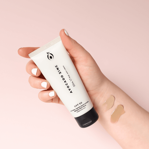 Natural Tinted Sunscreen - SPF 50 - Med/Dark - Beauty Warrior